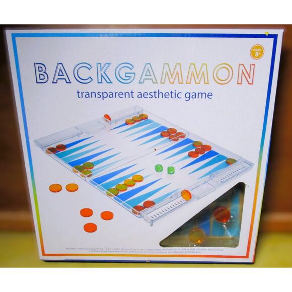 1616 Holdings | Games | Backgammon Transparent Aesthetic Game Clear ...